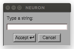 Dialog Boxes — NEURON 7.5 documentation